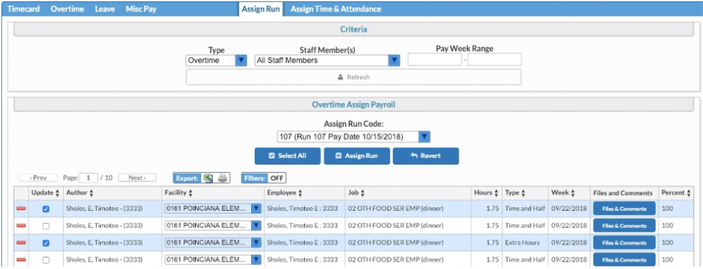 HR / Payroll | Focus School Software