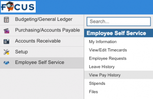 HR / Payroll | Focus School Software