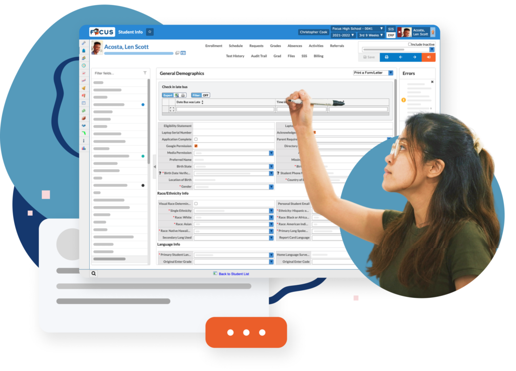 Student Demographics | Focus School Software