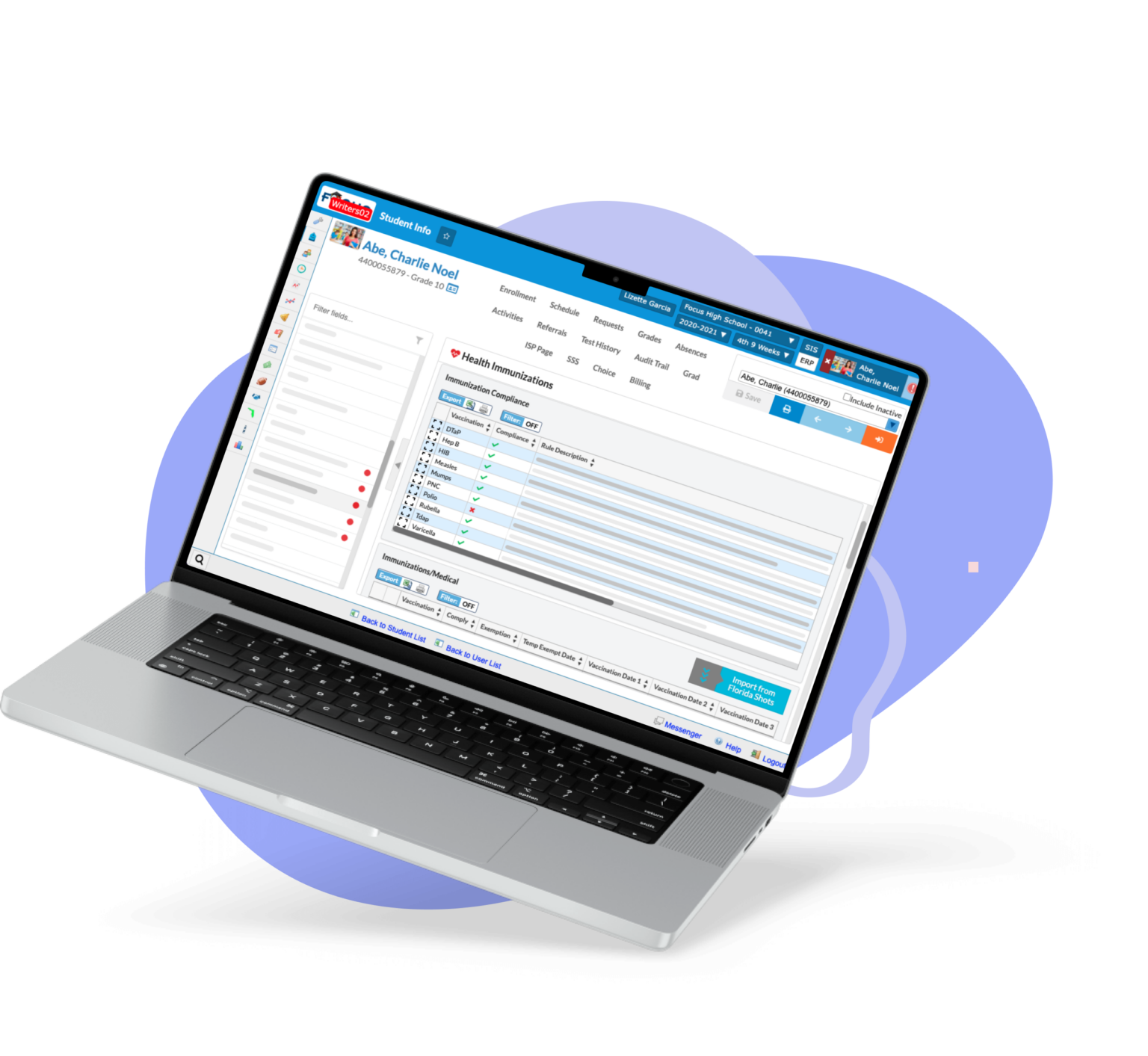 Health – K12 Student Information System, Communication & ERP