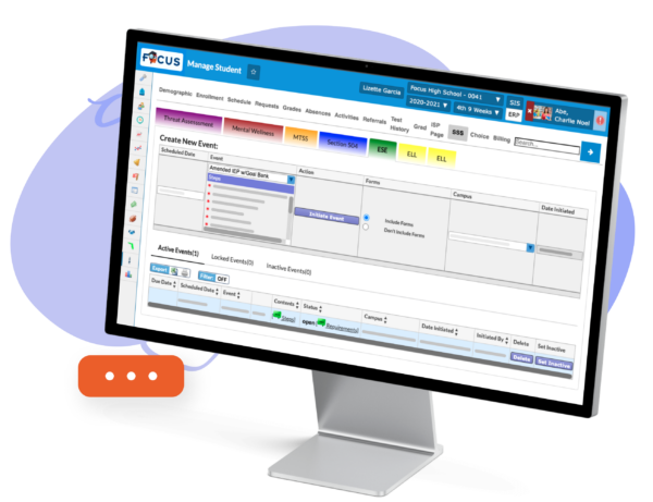Special Student Services | Focus School Software