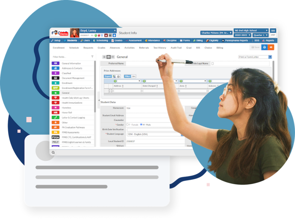 Student Demographics – K12 Student Information System, Communication & ERP